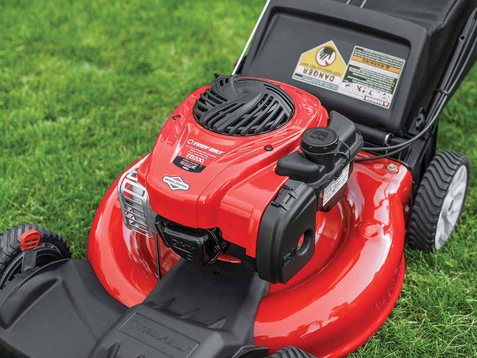 New TROY Bilt TB200 21 in. Briggs Stratton 140 cc Millerstown PA Specs Price Photos Red